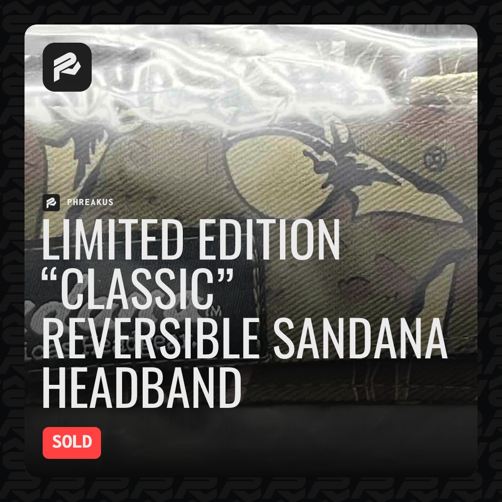 Limited Edition “Classic” reversible Sandana Headband