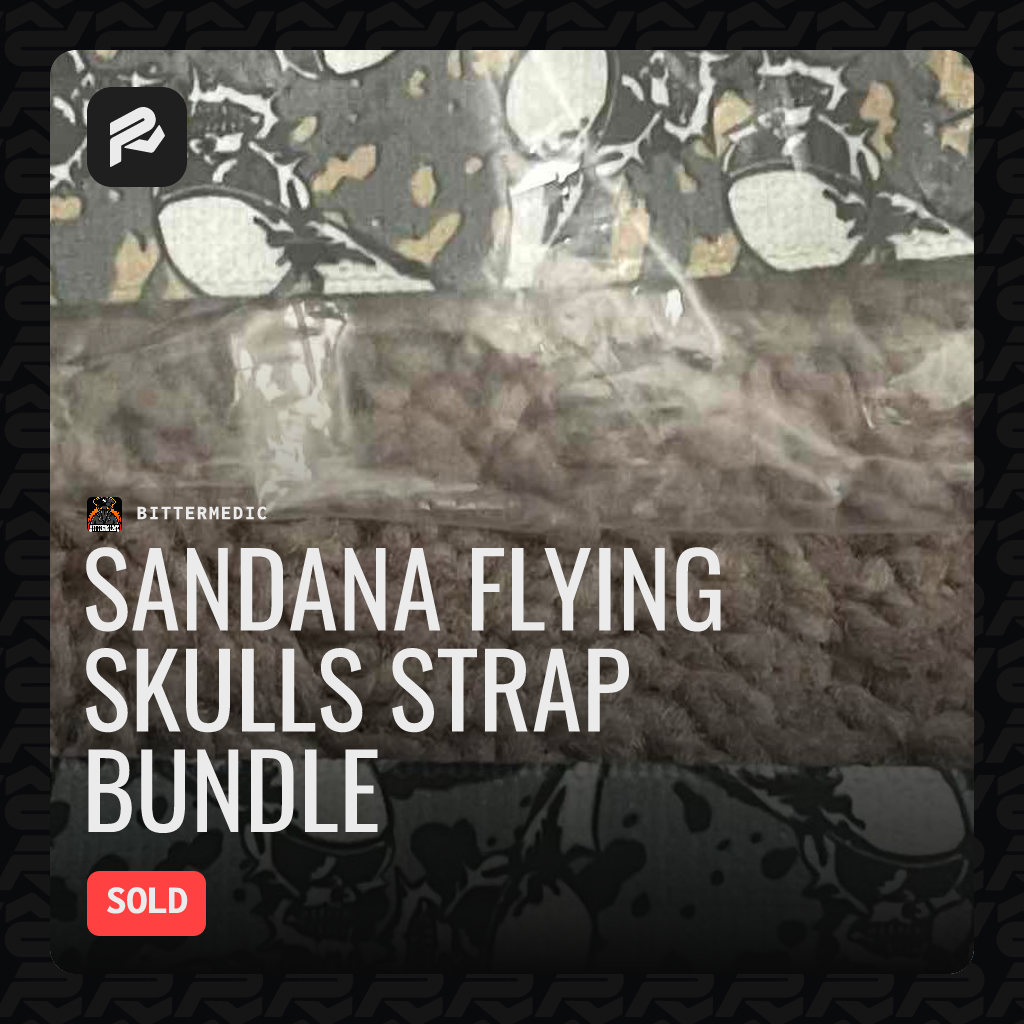 Sandana Flying skulls strap bundle