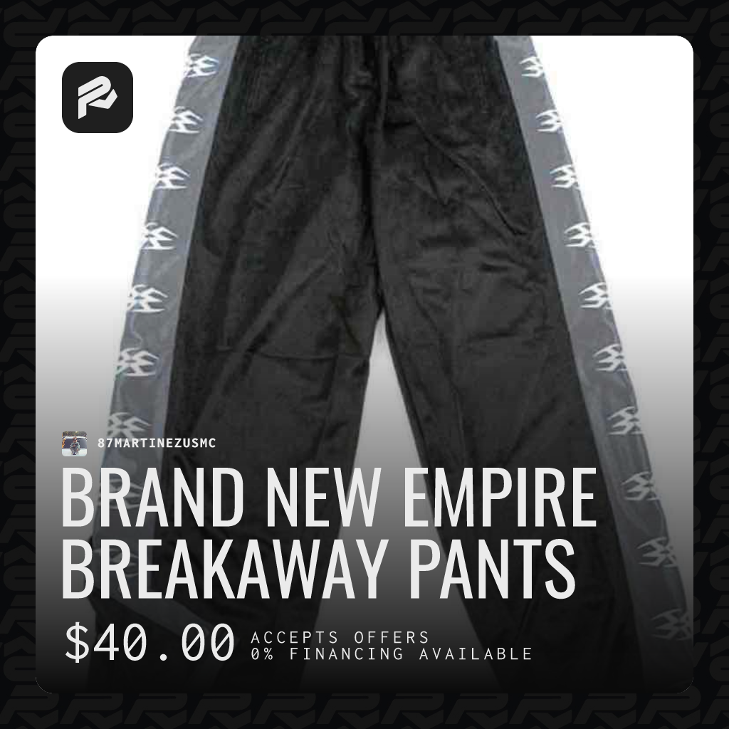 Brand new Empire breakaway pants